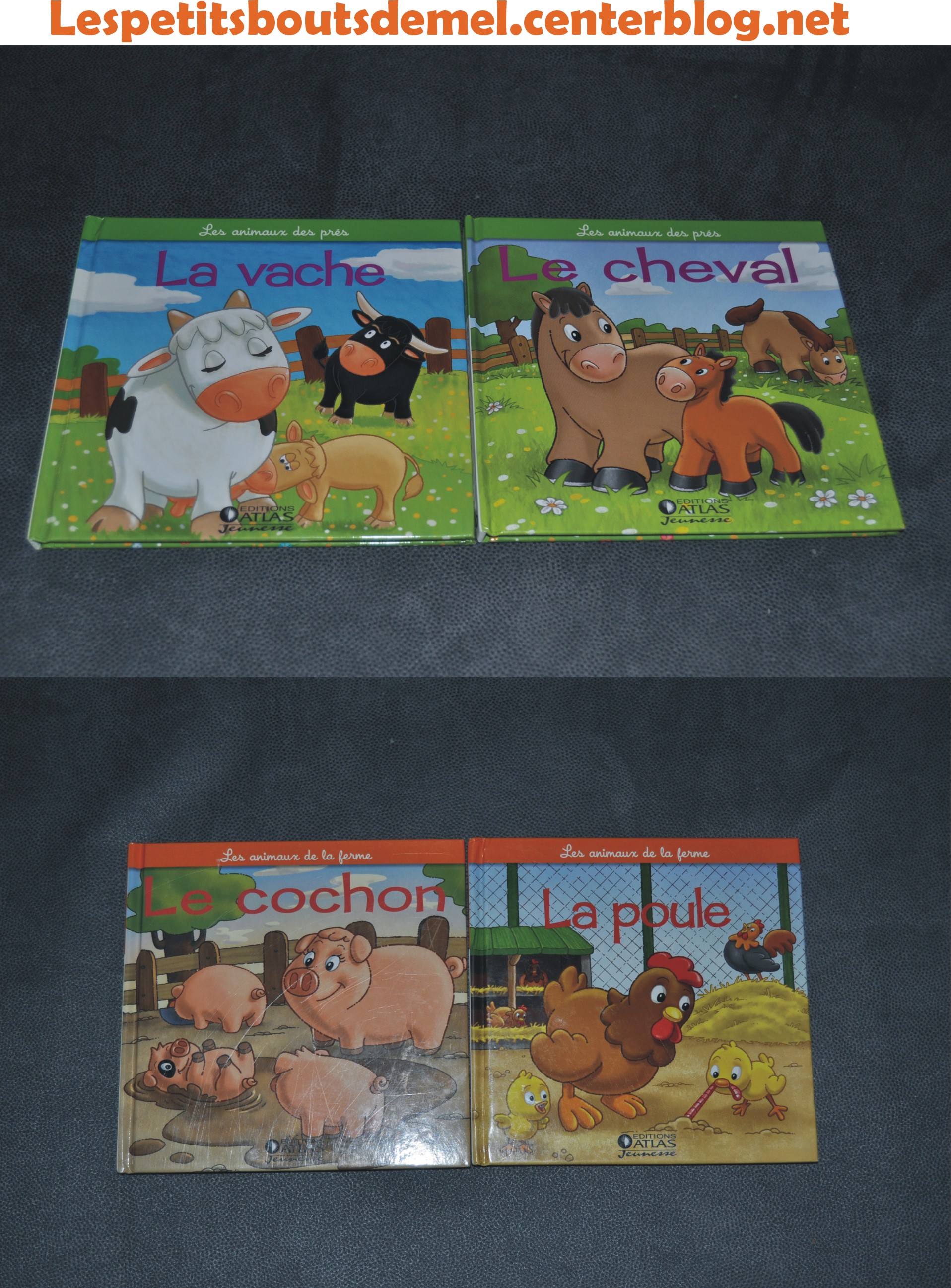 les animaux de la ferme éditions atlas